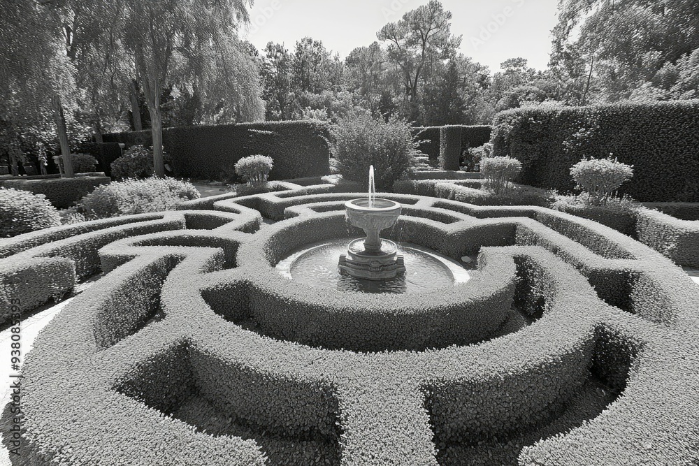 Labyrinth Garden Maze Various Christianity, Paganism Religion Spiritual ...