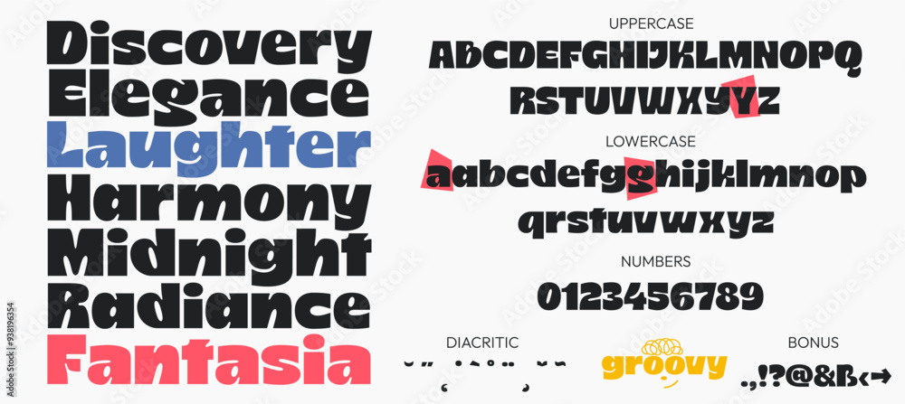 Abstract groovy alphabetic font. Sans. Minimalistic modern urban fonts ...