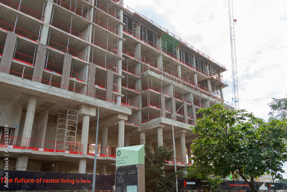 Bloor & Dufferin construction complex (six mixed use condos and rentals ...