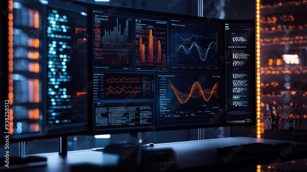 A specialized data interface showing genomic sequences, variant ...
