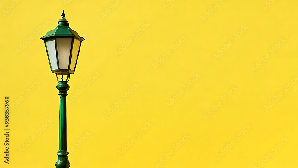 Outdoor urban Vintage street light posts set ,electric street lamp ...