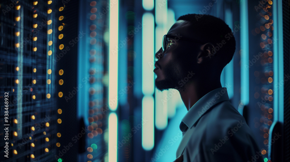 Foto de artificial intelligence cyber security risks illustration ...