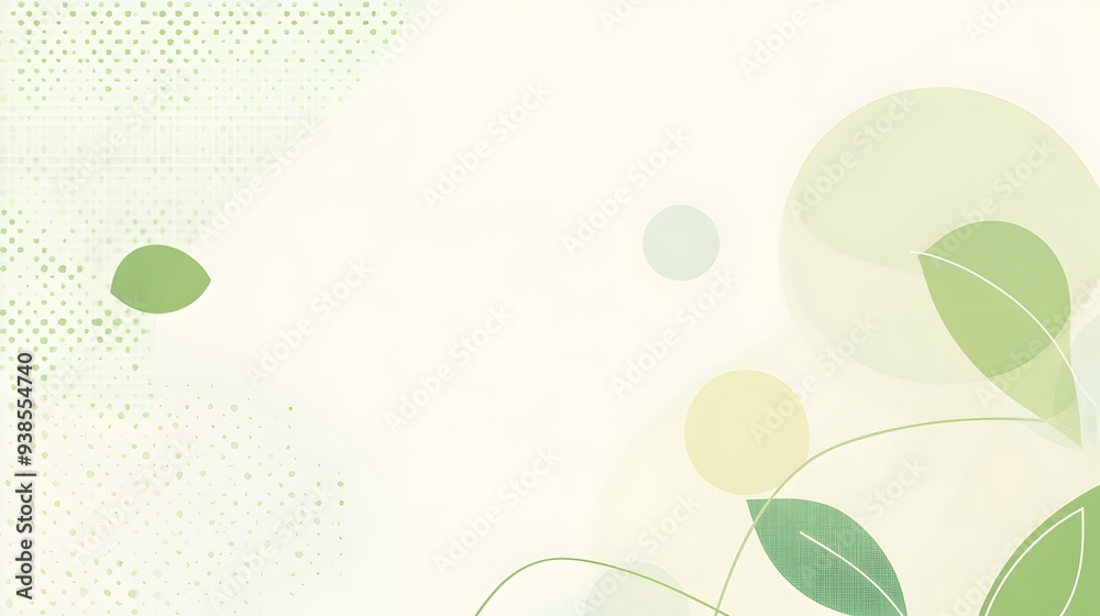 Clean and modern background with a thin soft green border and subtle ...