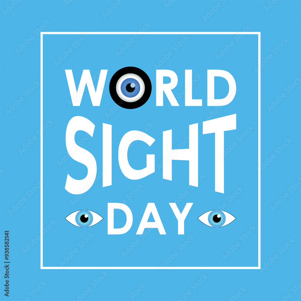 Vector illustration design concept of world sight day observed on ...