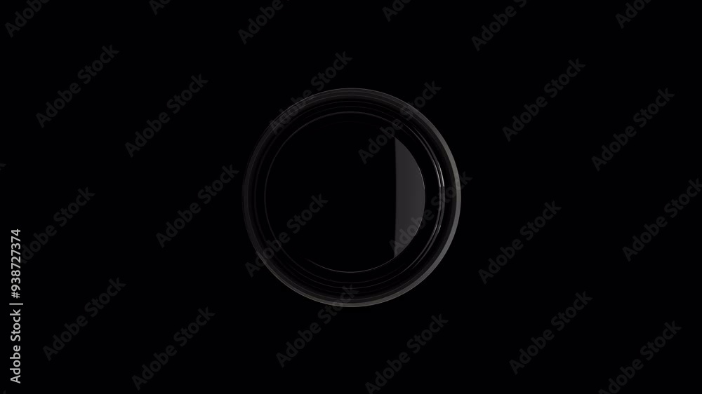 Circle rotation 3D geometry shape PNG Alpha Technology infographic ...