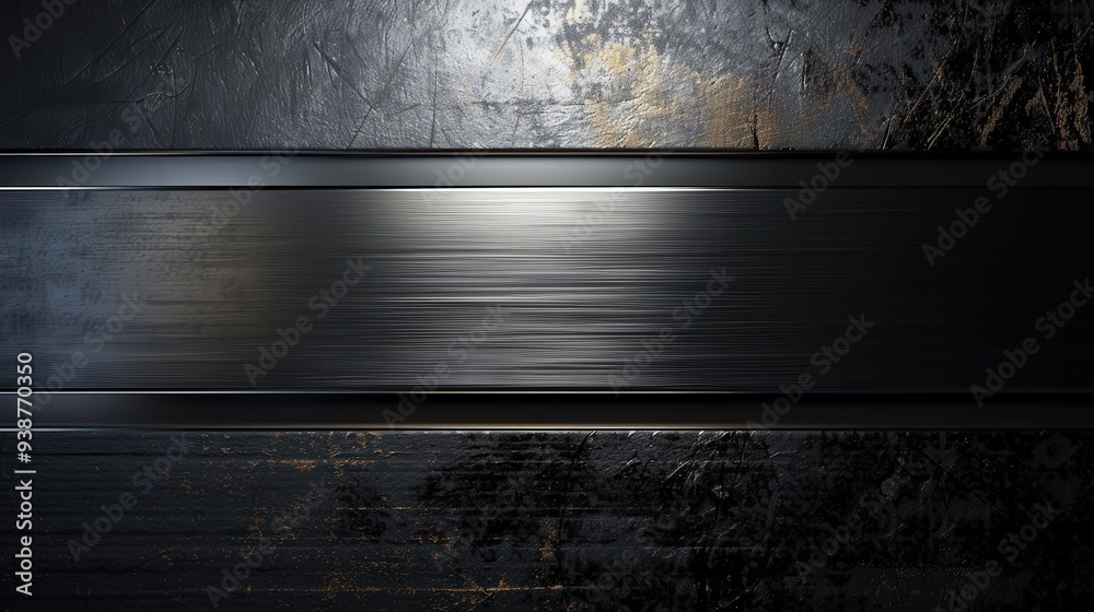product background with a sophisticated brushed metal texture. Stock ...