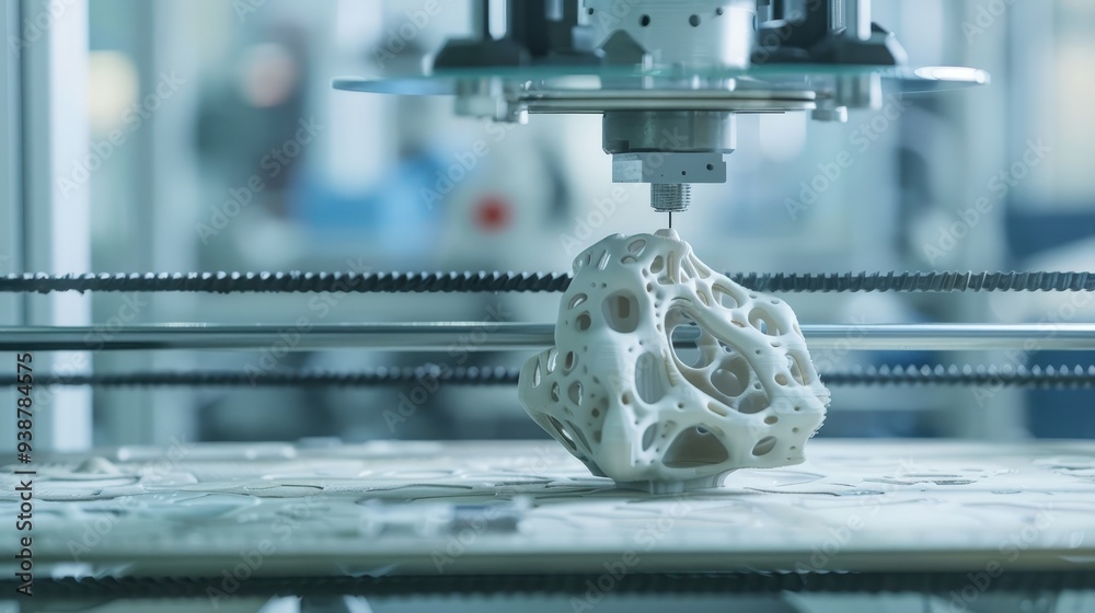 Envision a future where 3D printing technology advances, enabling on-demand production of ...