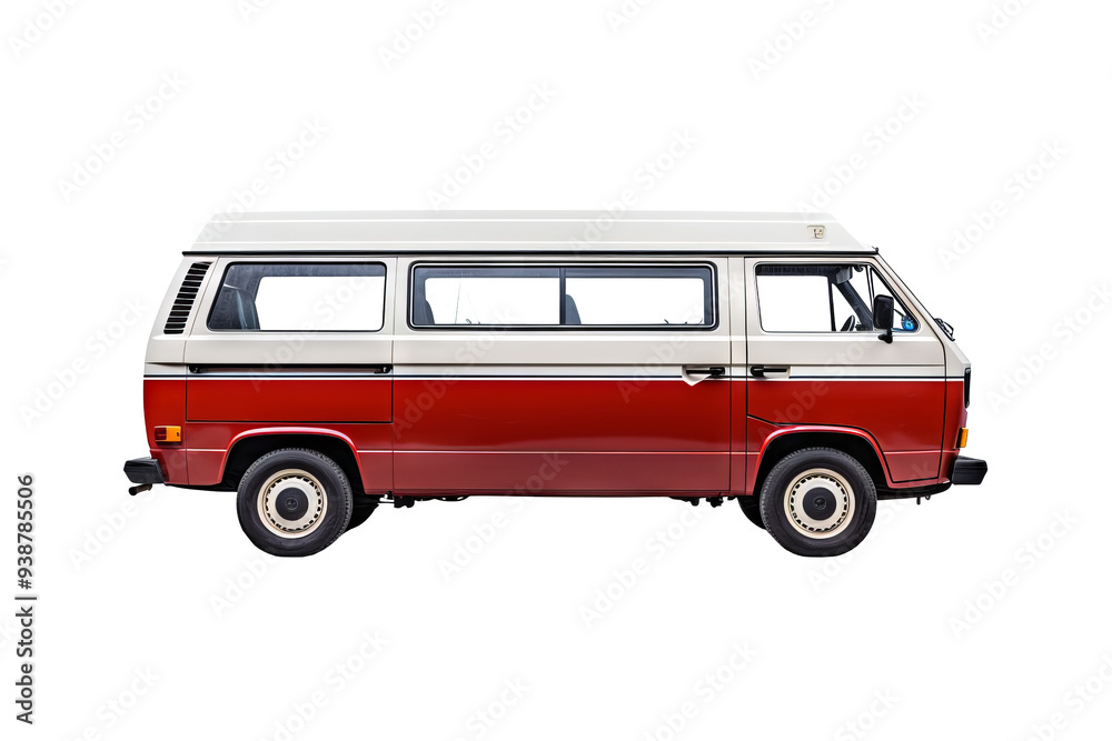 Modern van isolated on transparent background, high-quality PNG for ...