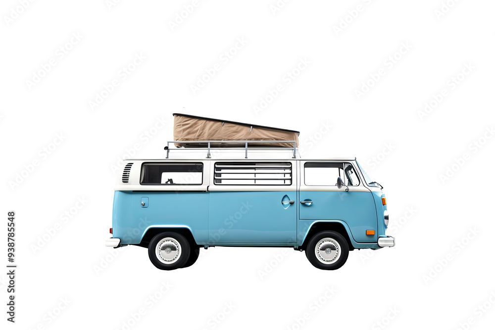 Modern van isolated on transparent background, high-quality PNG for ...