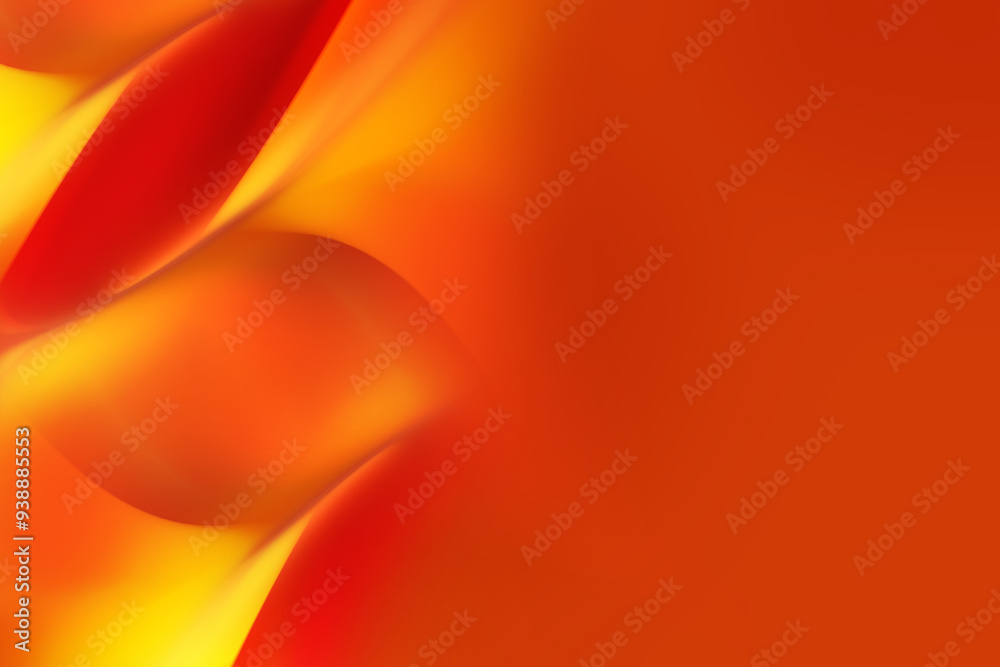Modren abstract dynamic lines wave curve with blurred soft light ...