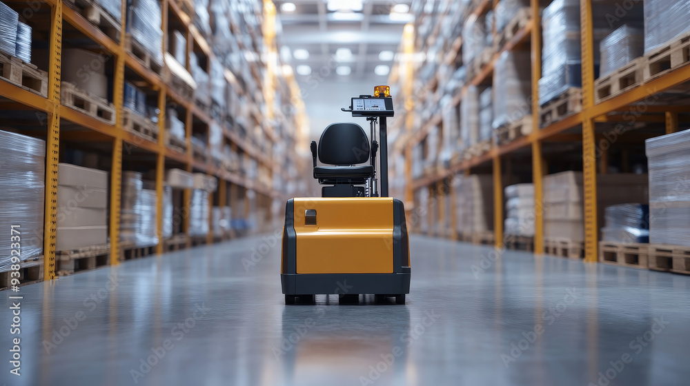 Pallet Truck: A wheeled, motorized vehicle designed to lift and ...