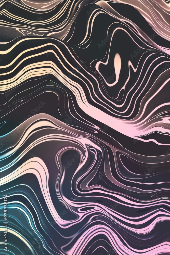 Body, low angle topographic digital background with a black and white ...