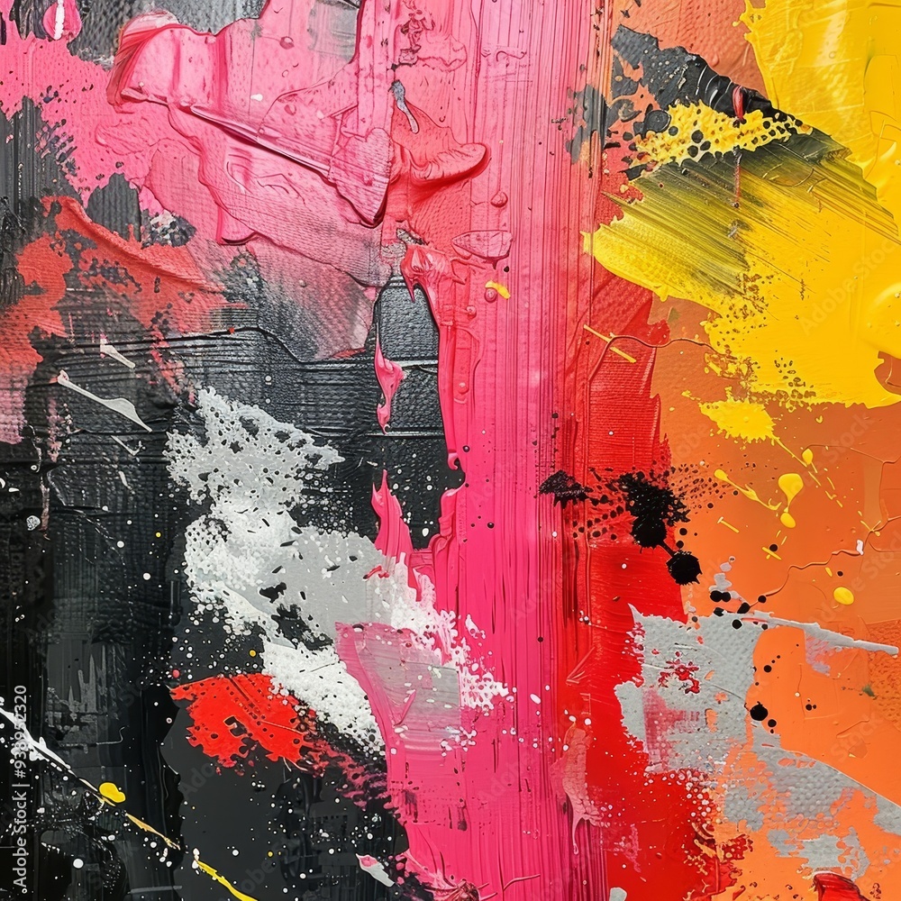 Abstract Jonny Bravo art with a stylized design, capturing the essence ...