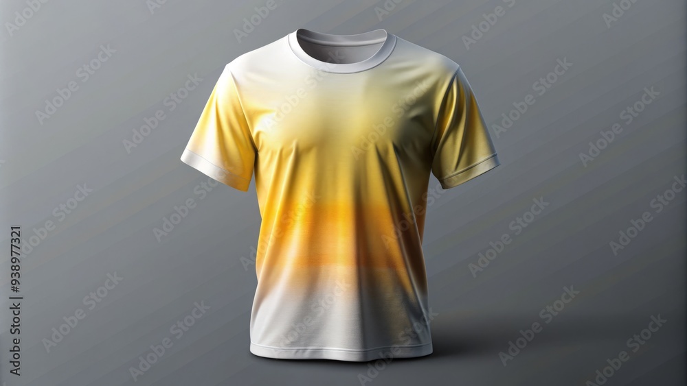 T-Shirt Mockup Featuring A Customizable, Isolated, And Realistic Shirt ...