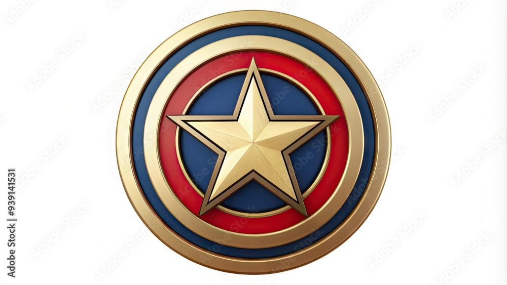 Iconic circular emblem featuring a stylized letter "D" and a bold, star ...