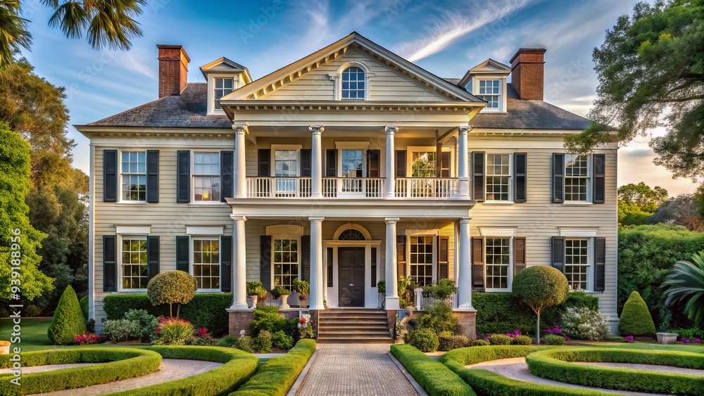 Charleston Colonial Revival: Classic farmhouse elements reimagined in a ...