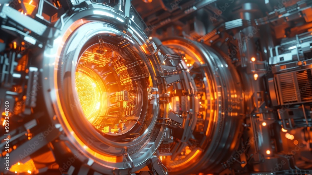 Advanced Fusion Reactor Core Simulation with Plasma Containment Fields ...