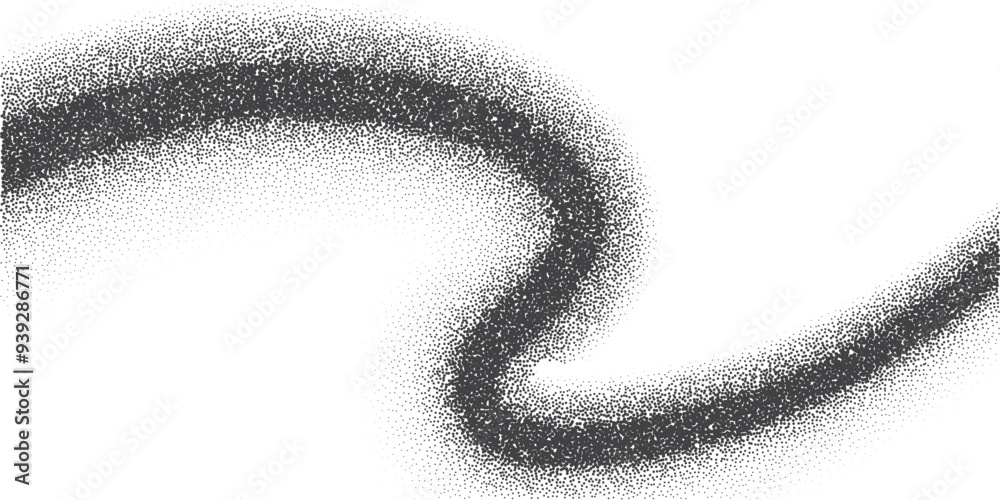 Dot grid line vector illustration. Simple black white point background ...