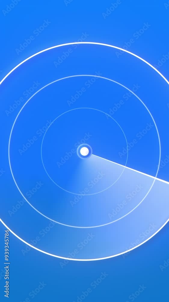 Background with navigation circle. Motion. Navigation radar with moving ...