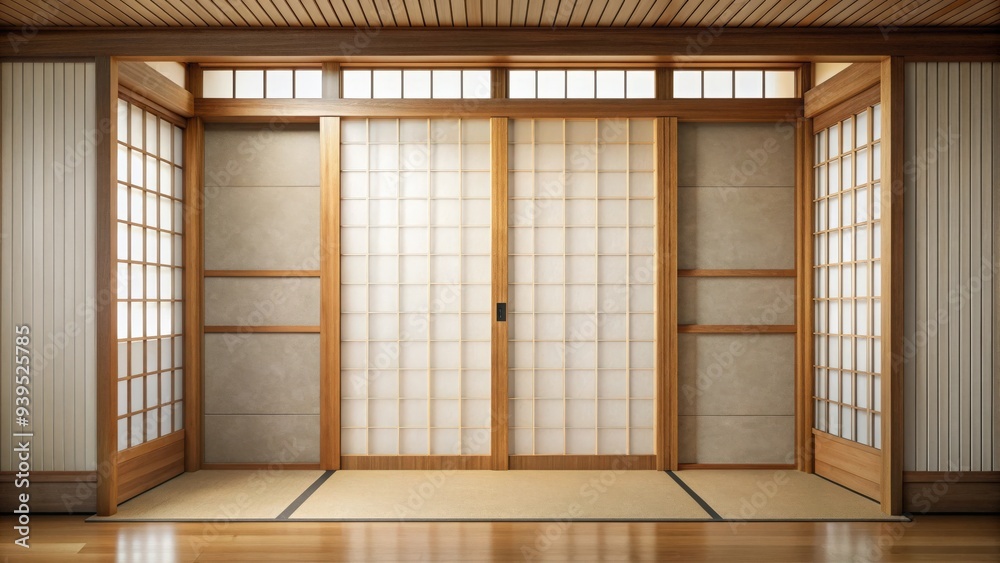Traditional Japanese paper sliding door , Japanese, architecture ...