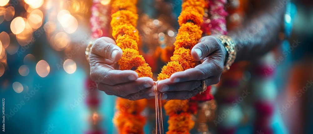 Sacred Thread Janeu Temple Ritual Hinduism Religion Spiritual Symbol ...