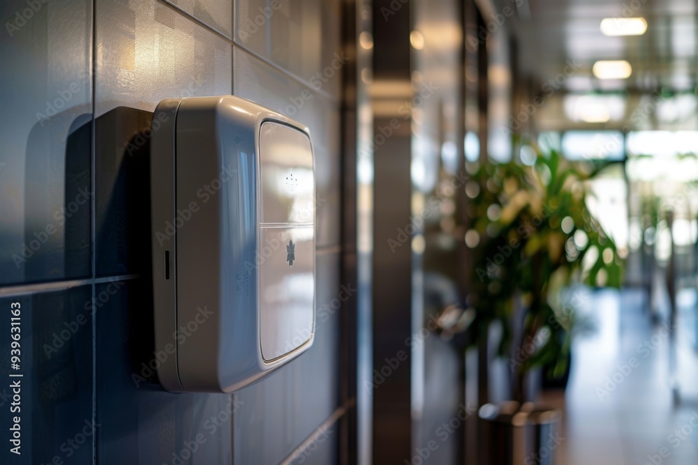 Installation of touchless technology for sanitation and access control ...