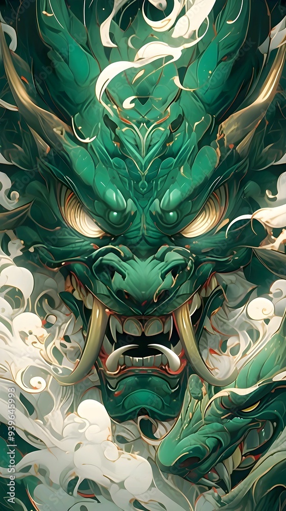 Ilustração do Stock: onimusha, japanese ghost, japanese legend ...