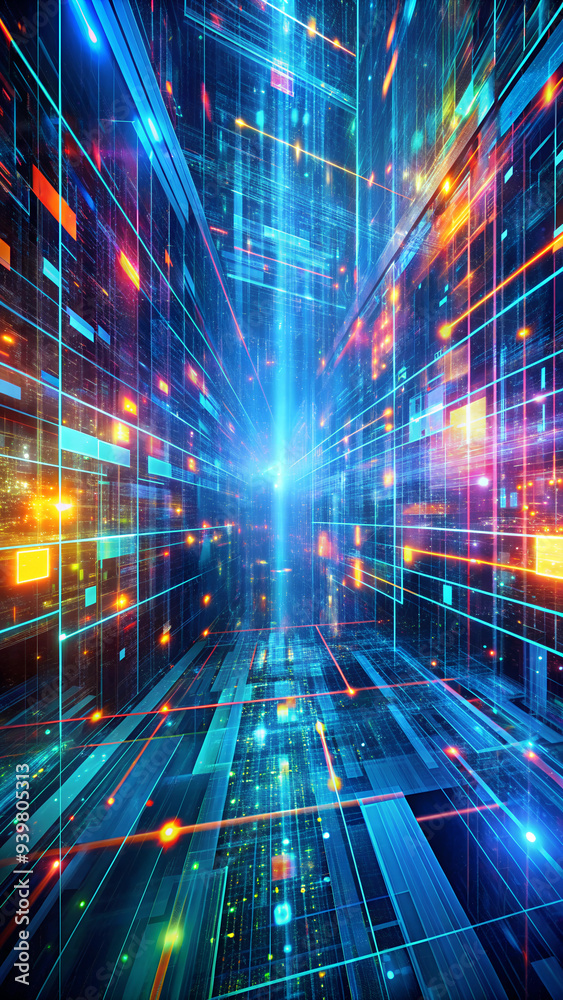 Visualizing A Cyberspace Odyssey With Abstract Patterns Of Code And