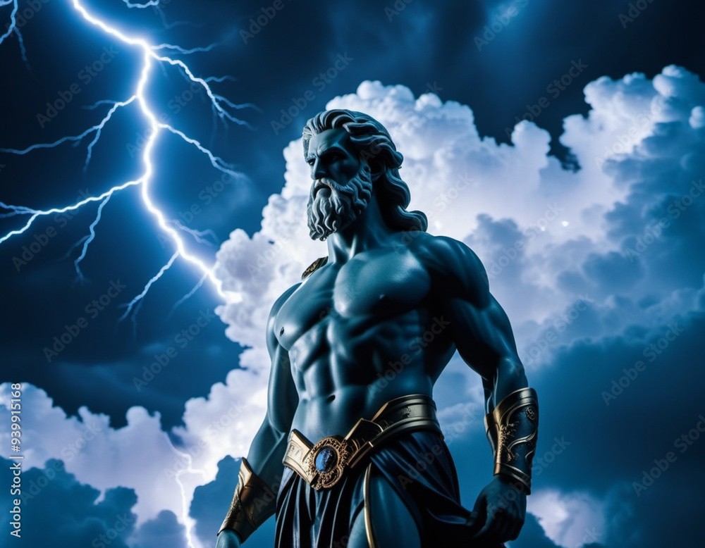 Zeus - in ancient Greek mythology, the god of the sky, thunder ...