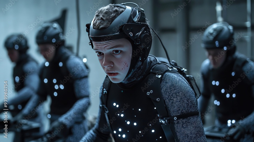 Behind-the-scenes of a VFX-heavy film with actors in motion capture ...