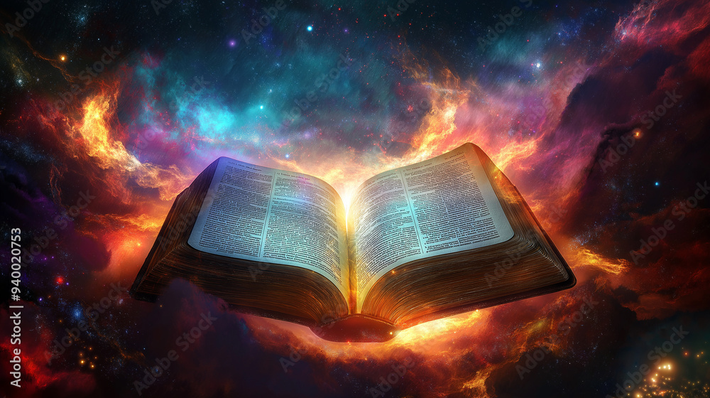 Opening Bible a new page, one finds treasure trove holy literature ...