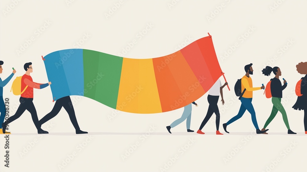 Pride Parade: Celebrating Diversity and Equality - A vibrant ...