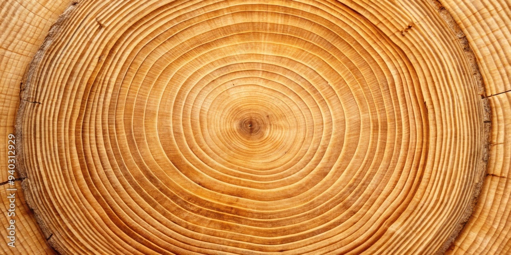 Wooden cross section showing growth rings , nature, texture, rings ...