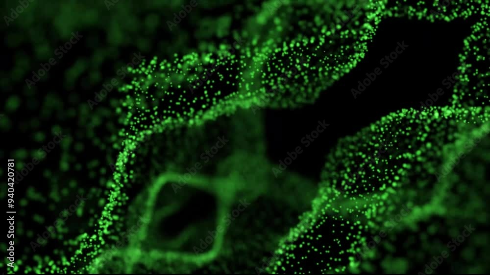 Live background for video. Moving particles for desktop wallpaper ...