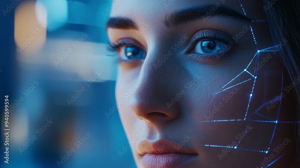 Future Face Detection and Scanning Biometric Facial Recognition ...