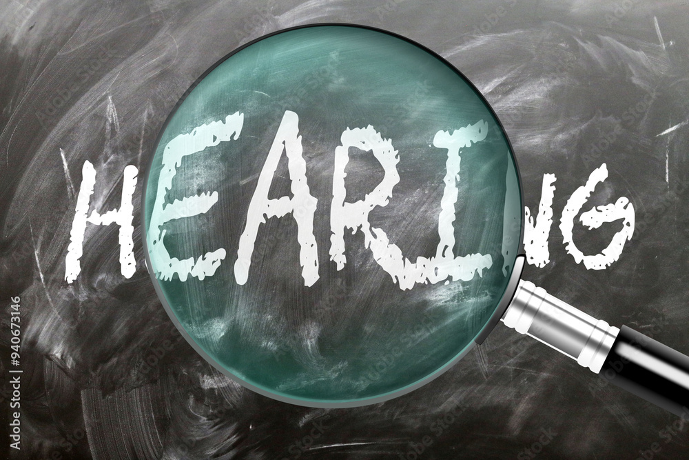 Hearing - learn, study and inspect it. Taking a closer look at hearing ...