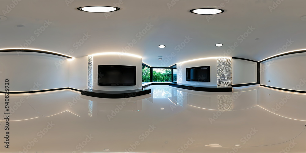 Full 360 degrees seamless spherical panorama HDRI equirectangular ...