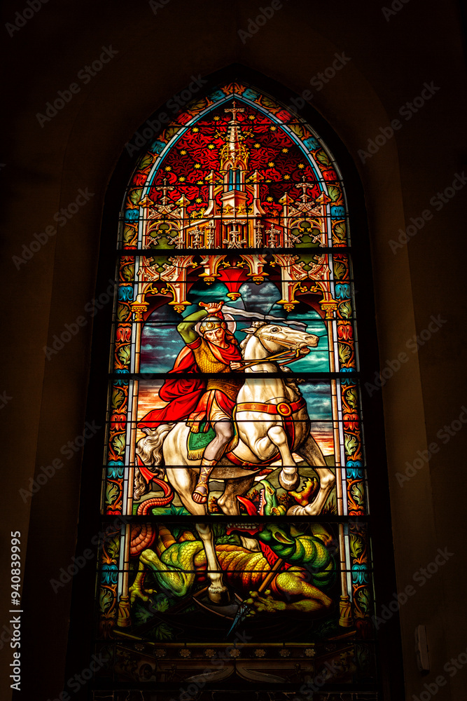 MADONNA DI CAMPIGLIO, ITALY - August 21,2024 - church CHIESETTA DI ...