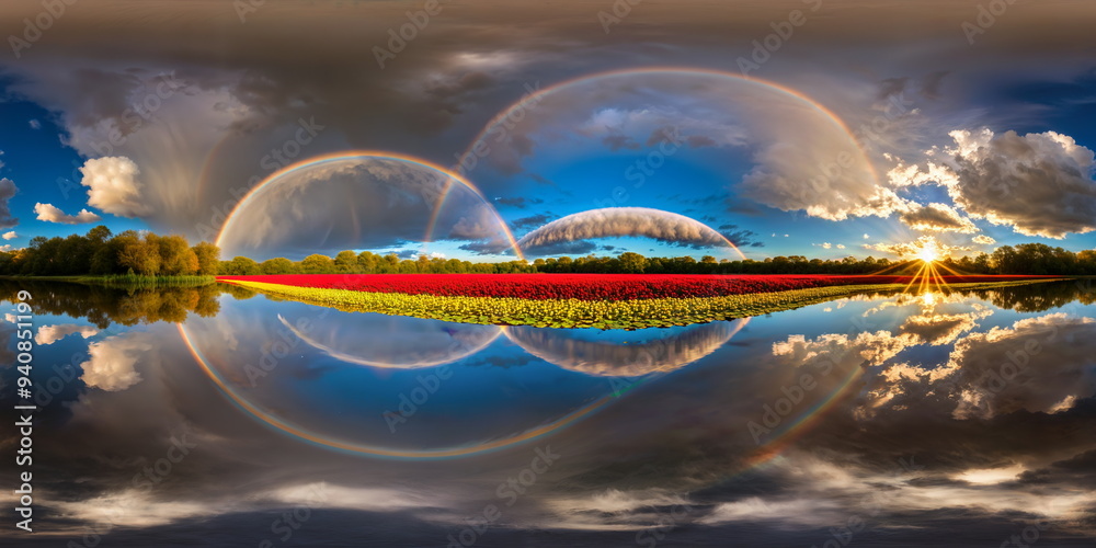 Full 360 degrees seamless spherical panorama HDRI equirectangular ...