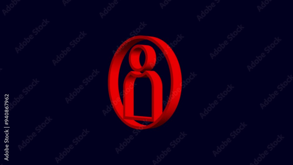 A user icon typically depicts a simplified human figure, often as a ...