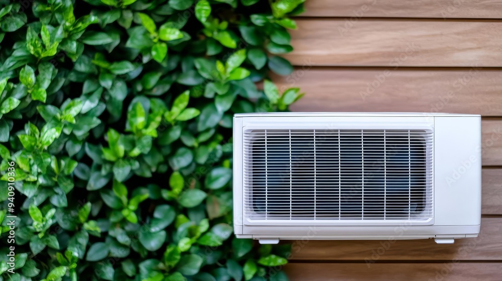 Air conditioner with energy-efficient operation in a sustainable home ...