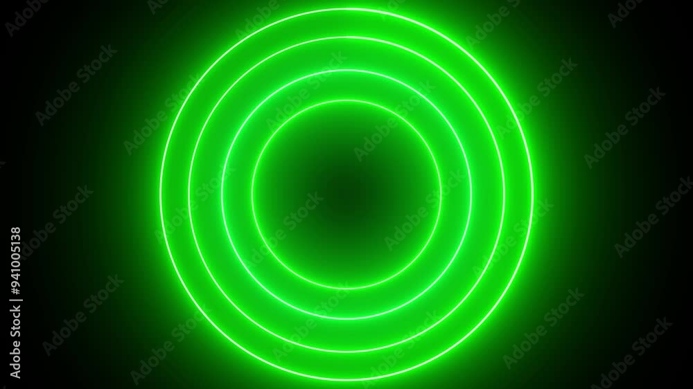 Seamless loop.Neon Wave abstract background. waves animation come from ...