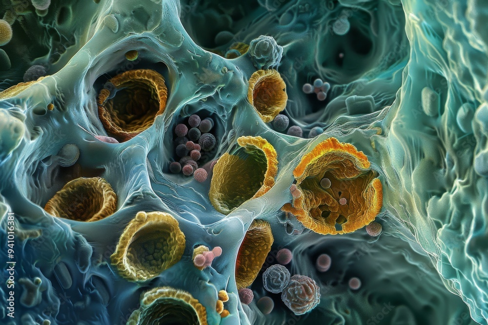 Diagram illustrating the multitude of cell types that compose the human ...