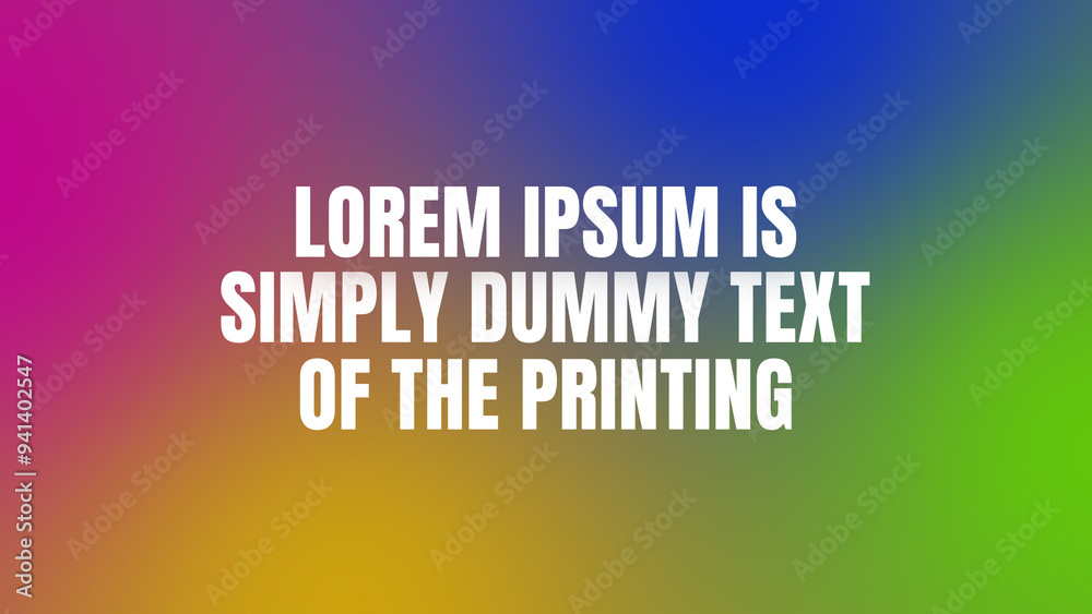 Dynamic Gradient Title Animations with Vibrant Background Stock ...