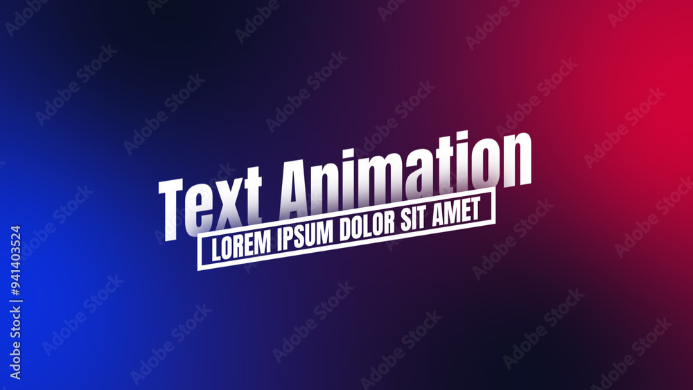 Text Animations with Vibrant Background Design | Dynamic and Colourful ...
