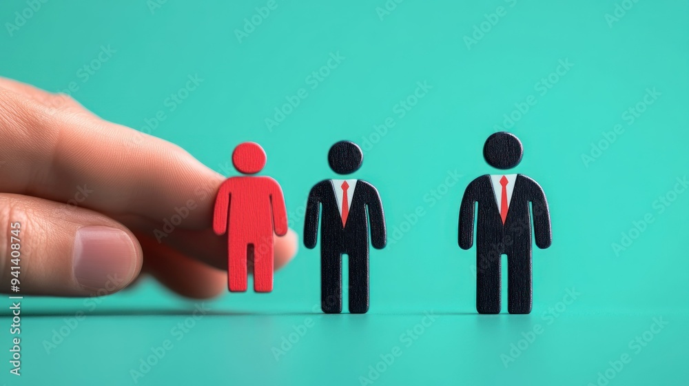 Choosing the Right Candidate Stock Illustration | Adobe Stock