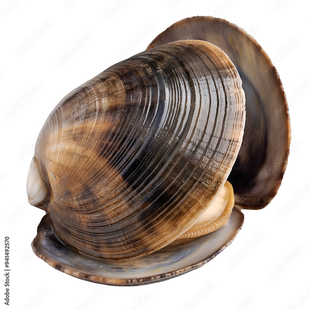 Clam, Seafood, Isolated on Transparent Background, Graphic Resource for ...