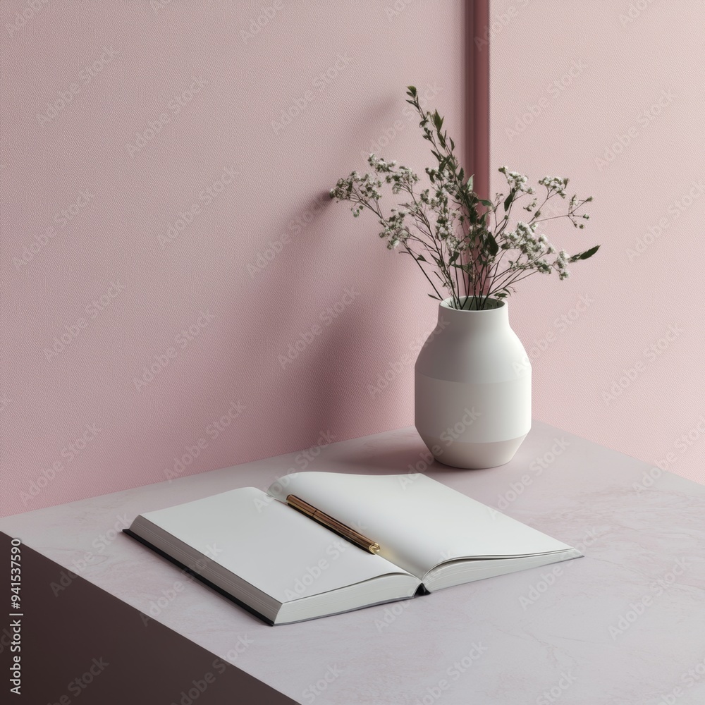 18. Subtle portfolio mockup featuring draft pages with clean, elegant ...