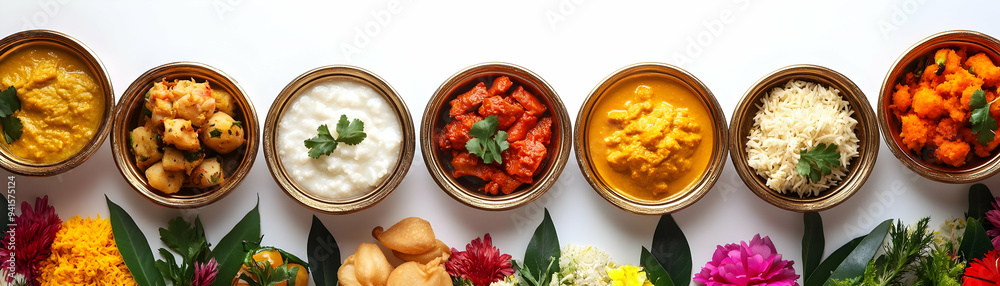 Photo Realistic as Thali and Happy Sharad Purnima text isolated on ...