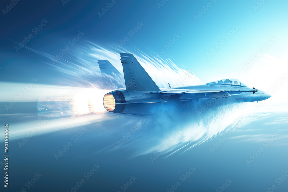 Witness the awe-inspiring moment a powerful fighter jet breaks the ...